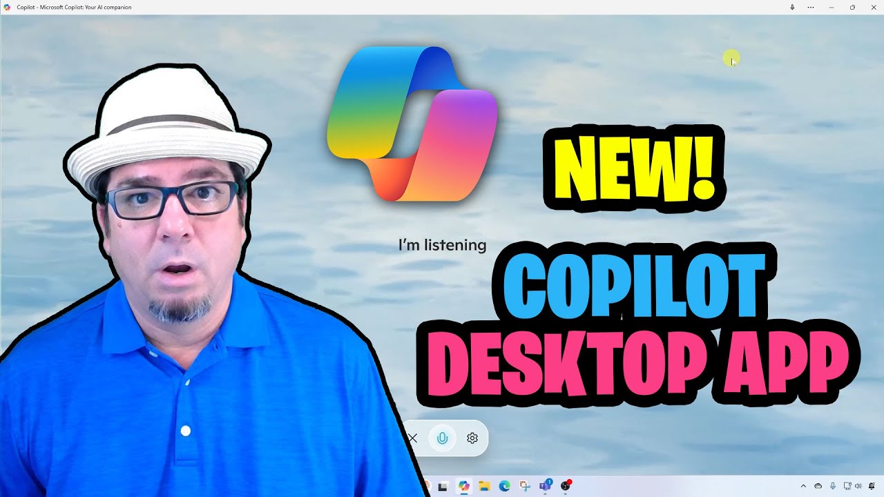 How to Use Copilot AI Desktop App in Windows - YouTube