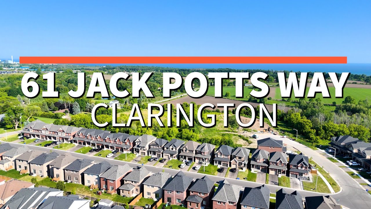 Virtual tour 61 Jack Potts Way, Clarington - YouTube