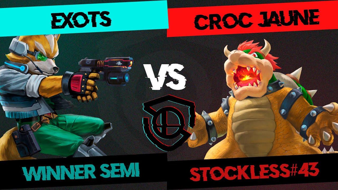 STOCKLESS 43 Winner Semi - Exots (Fox) vs Croc Jaune (Bowser) - YouTube