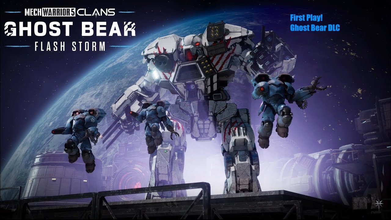 Mechwarrior 5 Clans First Playthrough: Ghost Bear Flash Storm! What the ...