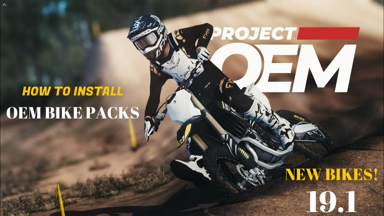 How To Download New OEM Bike Pack In MX Bikes - YouTube