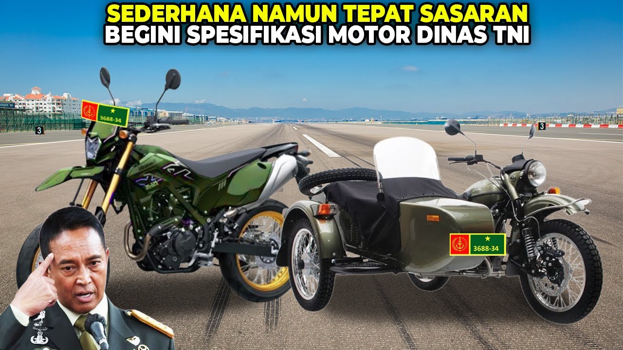 LIHAT MOTOR DINAS TNI YANG TANGGUH DAN PERKASA! Ada Yang Dari Jaman ...