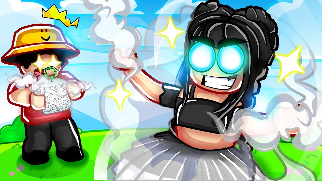 Le MEJORÉ a Mi NOVIA la Fruta HUMO en BLOX FRUITS por SORPRESA! - YouTube