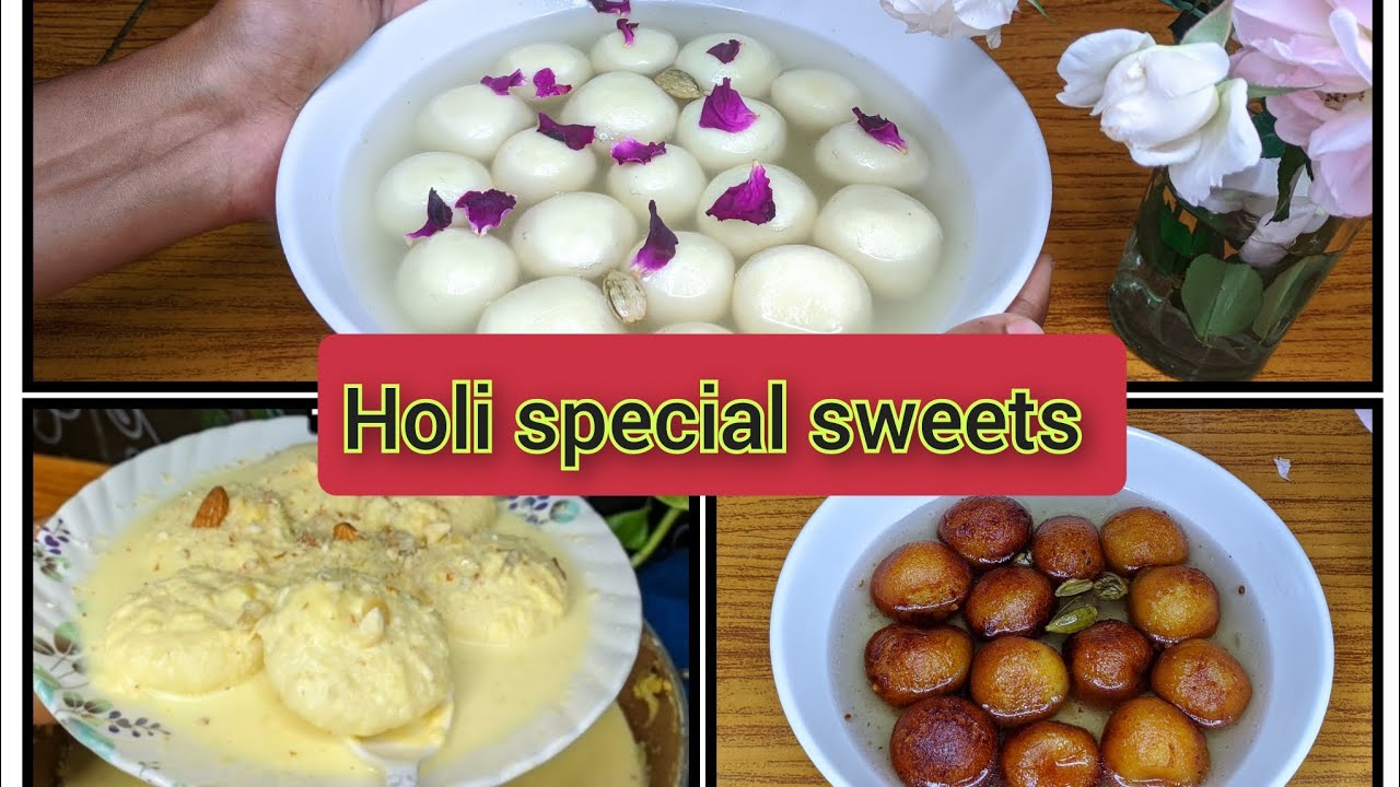 3 Instant Holi Sweets Recipes - Holi Sweets & Desserts | Easy & Simple ...
