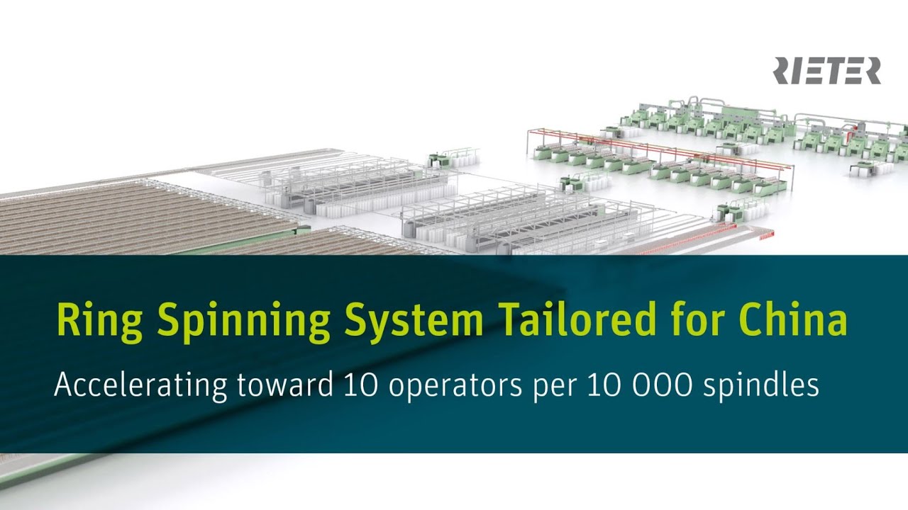 Rieter Ring Spinning System - YouTube