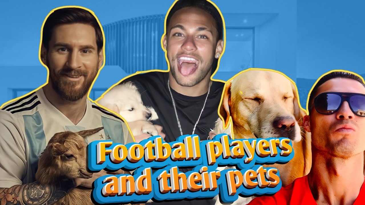 Football Players Love Their Pets - YouTube