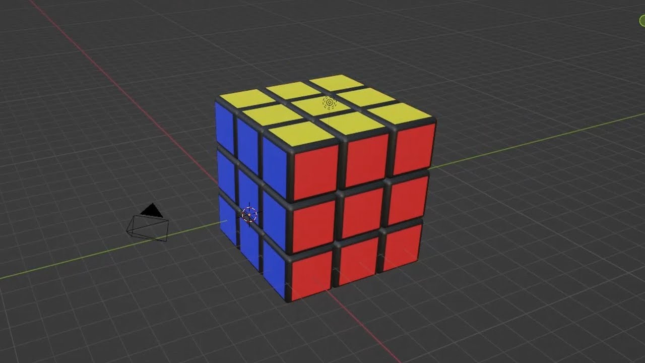 Blender Rubik's cube tutorial - YouTube