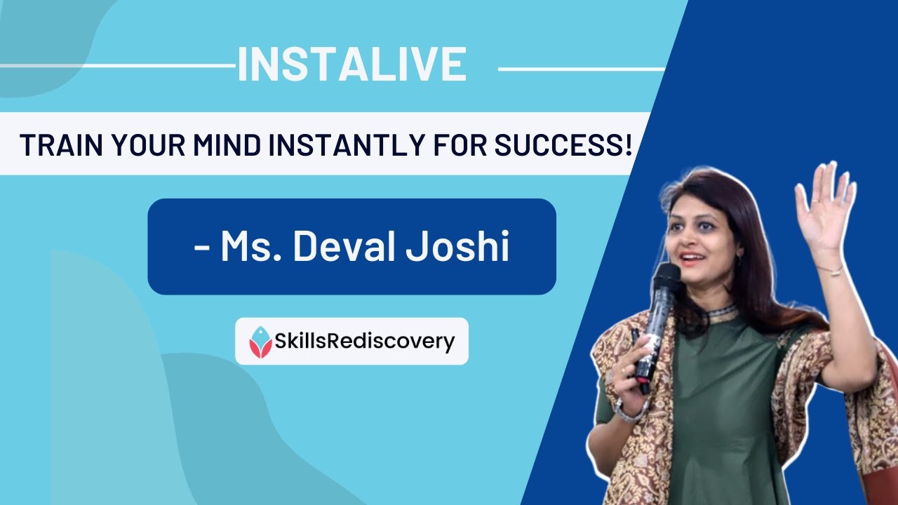 Train your mind for success | Insta live with Ms. Deval Joshi - YouTube