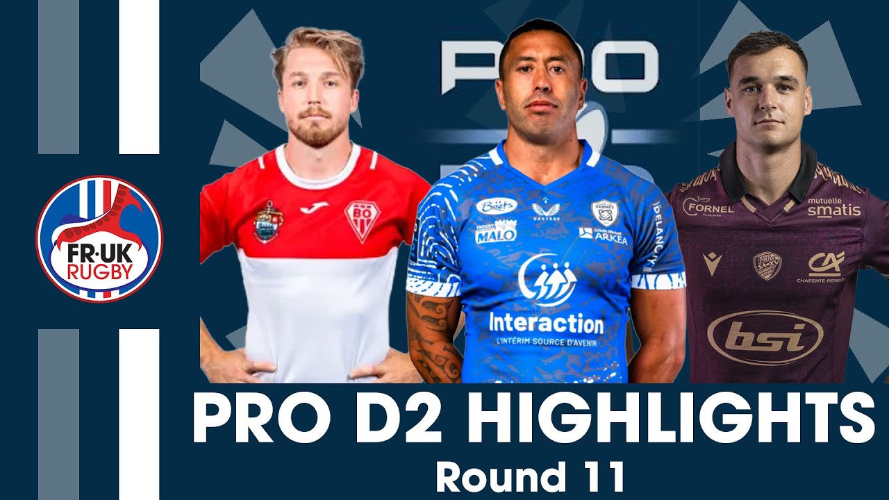HIGHLIGHTS | Week 11 Pro D2 - YouTube