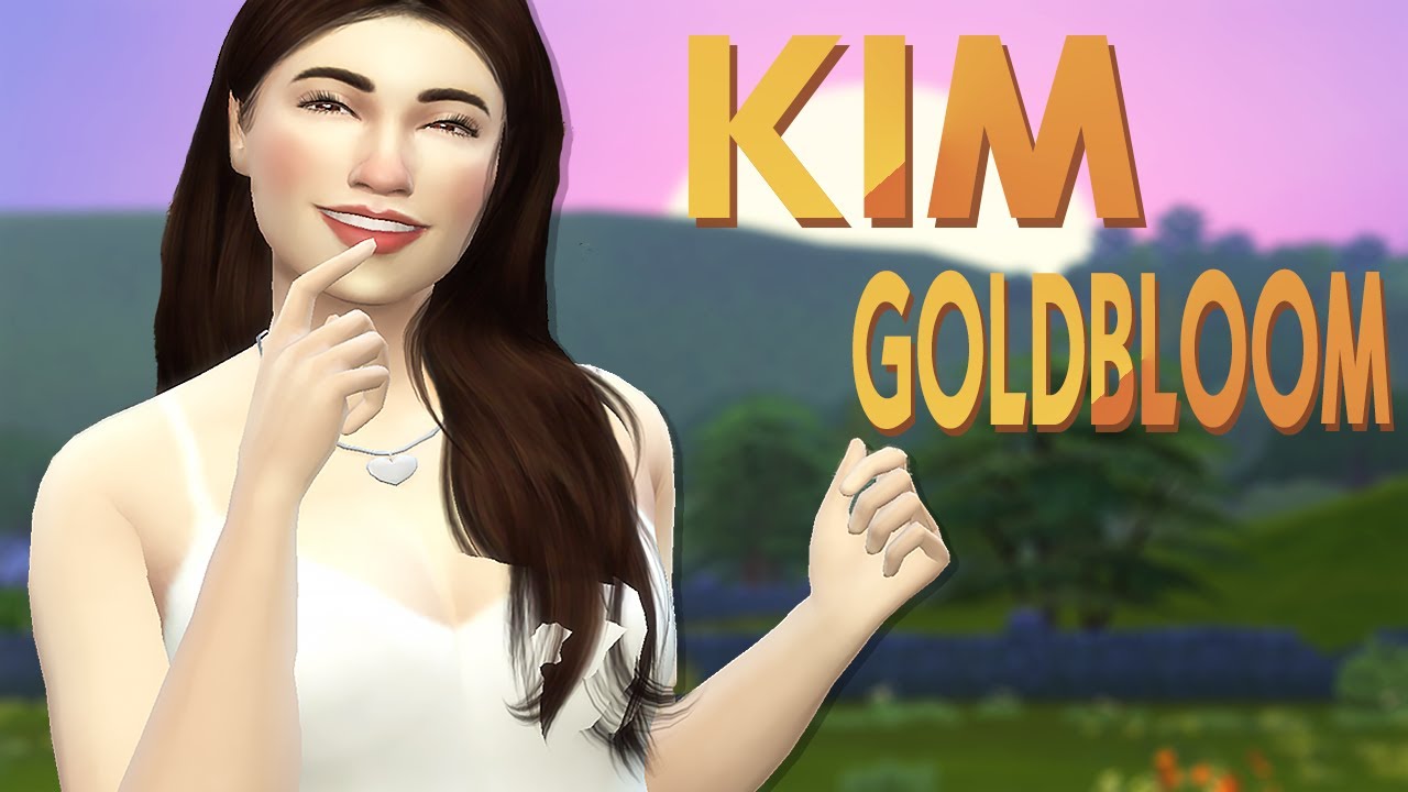 KIM GOLDBLOOM! 👩 | SIMS 4 TOWNIE MAKEOVER - YouTube