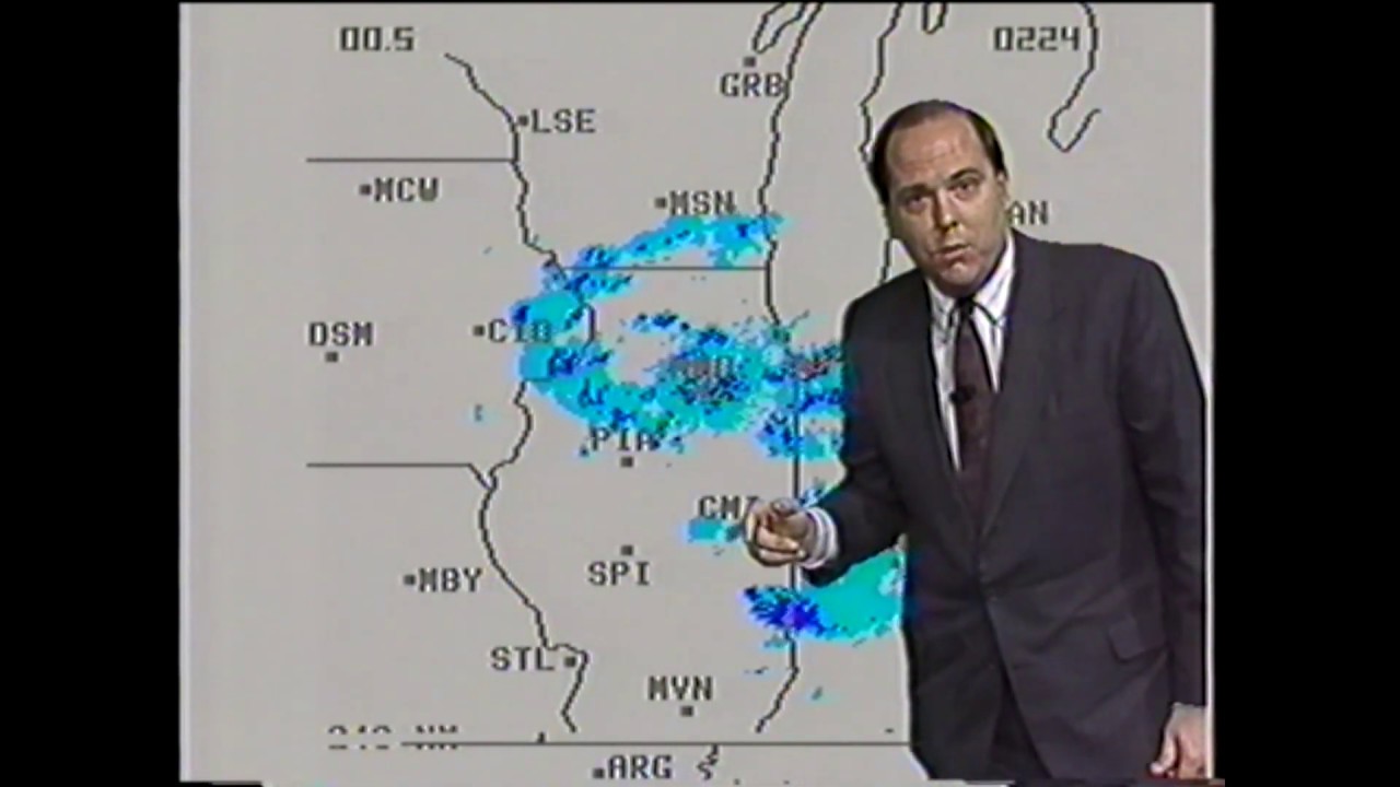 Tom Skilling July, 1989 - YouTube