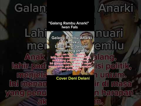 Galang Rambu Anarki – Iwan Fals cover 1Tangis lahir, dunia gaduh. # ...