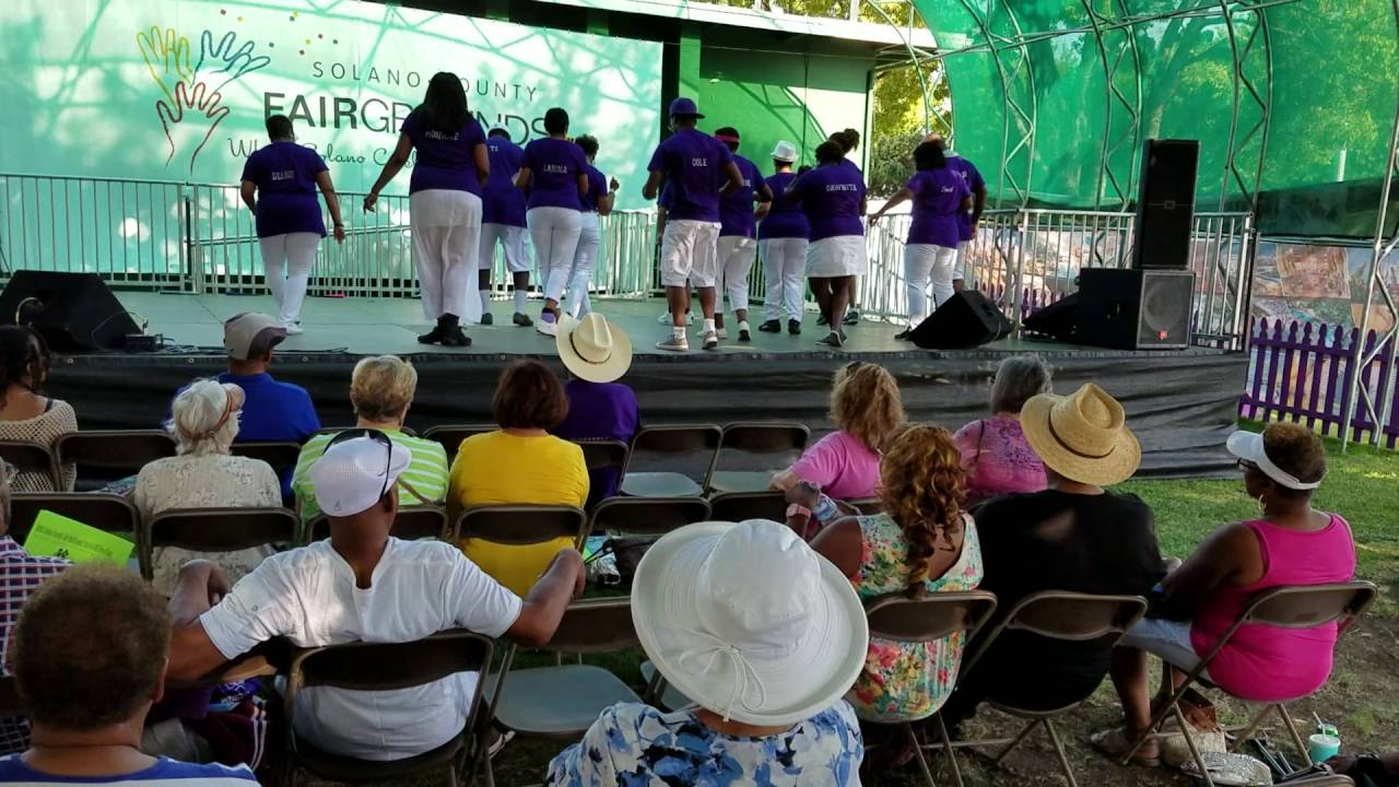 Chic Steppers @ Solano County Fair-Backyard Party - YouTube