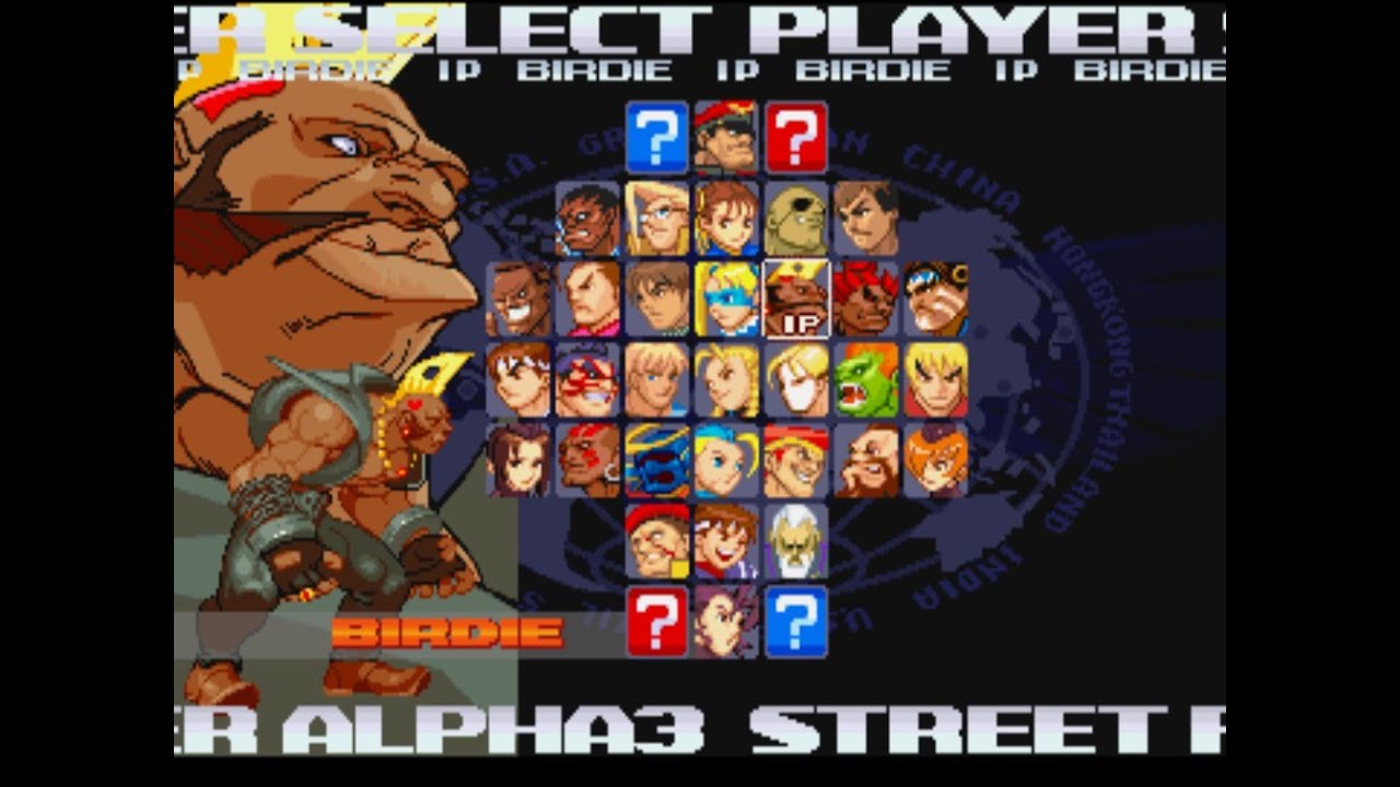 BIRDIE - STREET FIGHTER ALPHA 3 - YouTube