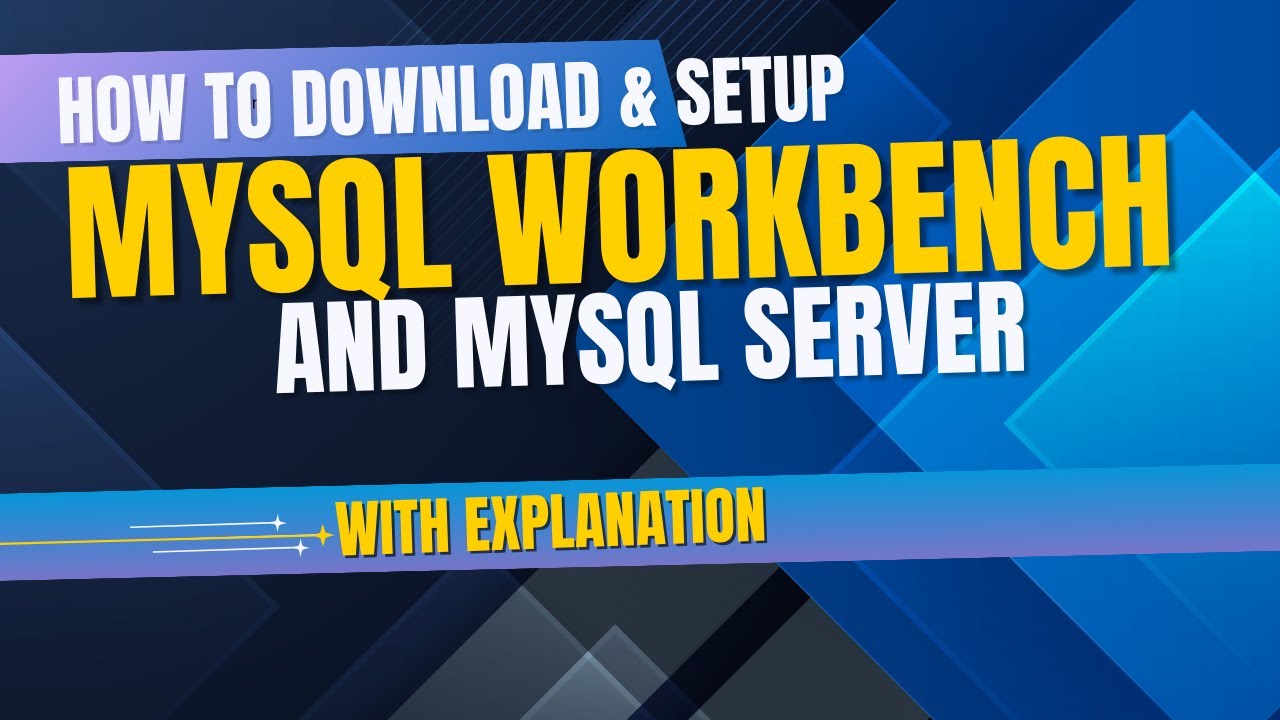 How to download and setup mysql community version? | mysql workbench ...