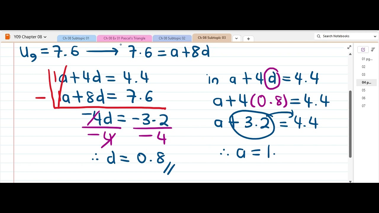 03 Arithmetic Progressions Youtube 7090