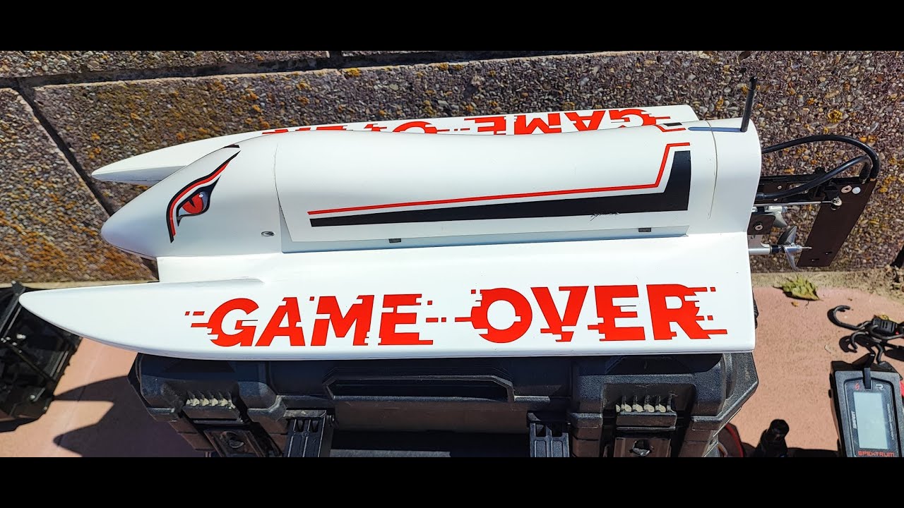 SUPER BOAT GAME OVER 4S F1 - YouTube