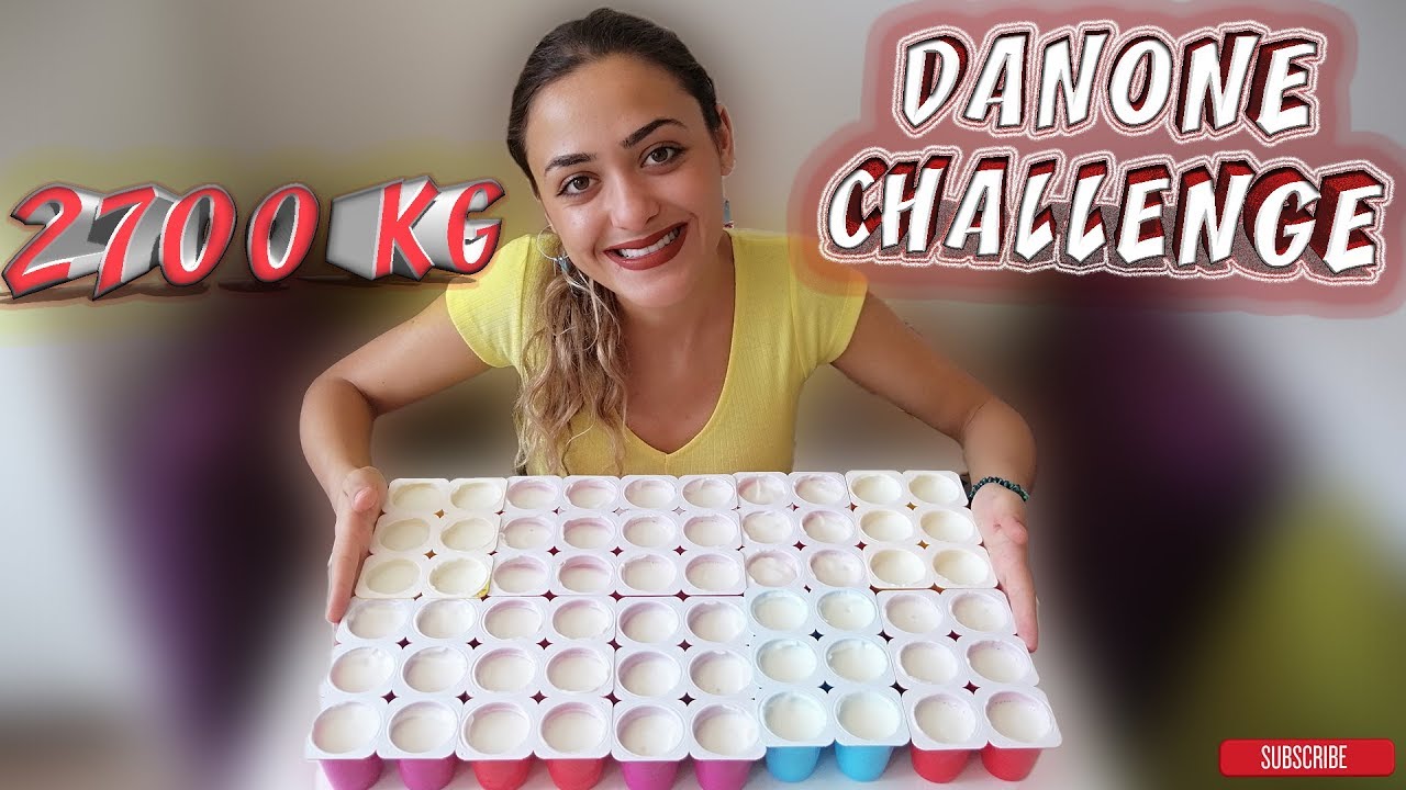 DANONE CHALLENGE x60!(Hızlandırma Yok) - YouTube