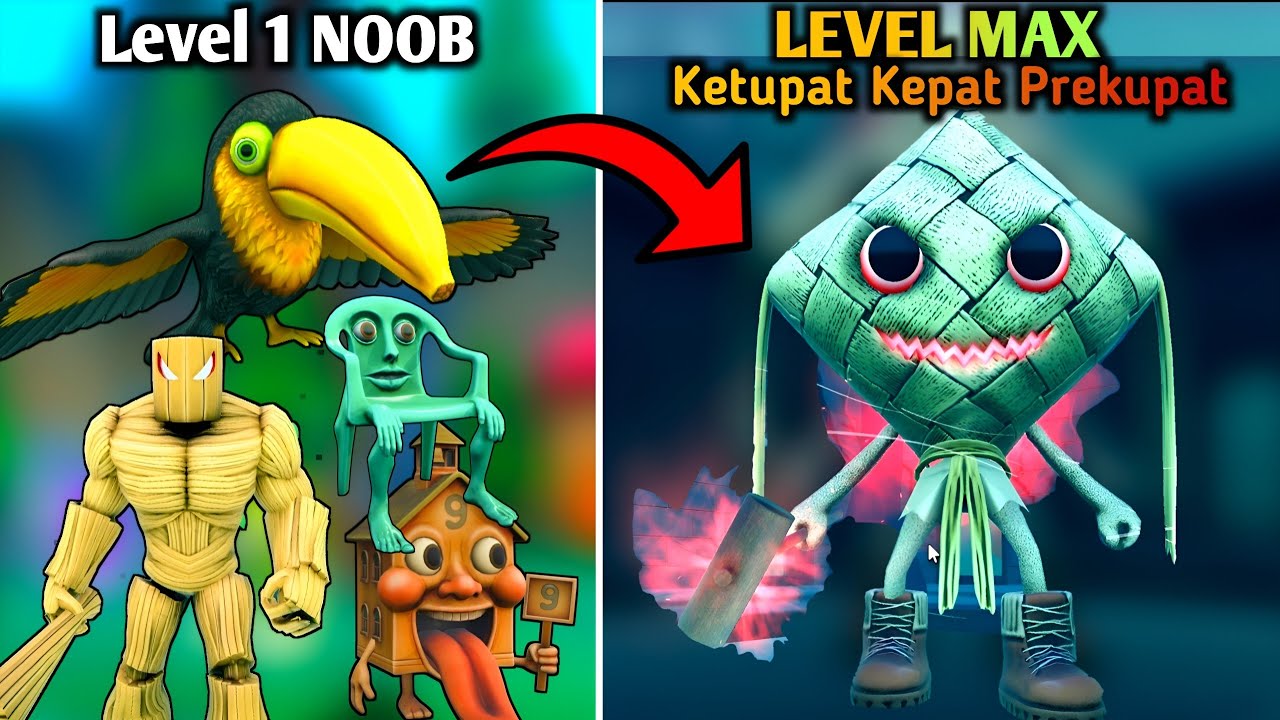 REBIRTH 5 - I Unlocked Level 1 To MAX LEVEL Ketupat Kepat Prekupat In ...