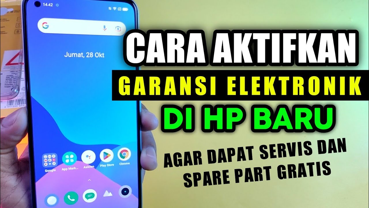 Cara Mengaktifkan Garansi HP yang beli Online - YouTube