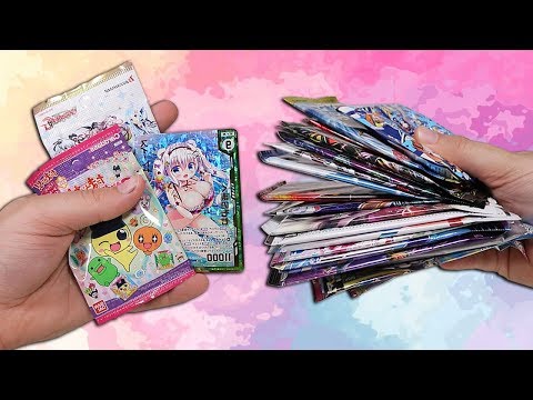 Opening 25 Random Weird Japanese Mystery Booster Packs