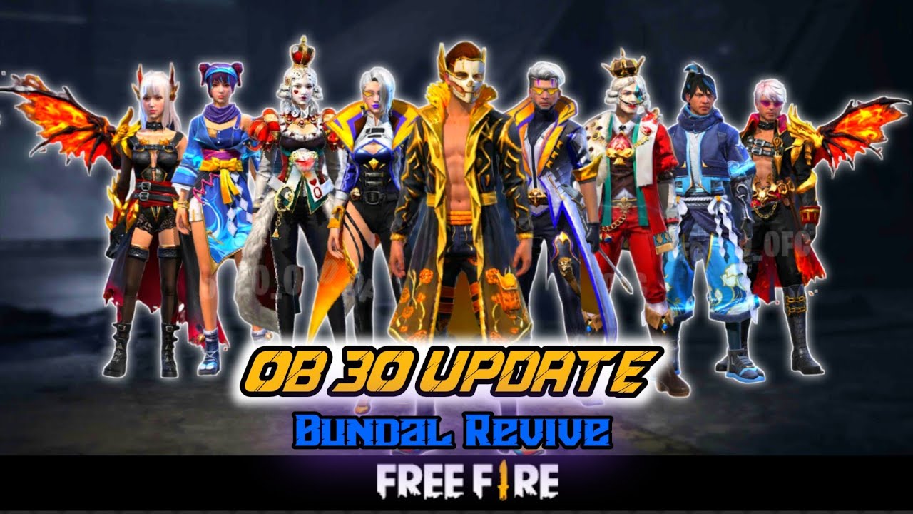 Ob30 update new all bundle revive || freefire upcaming new bundle in ...