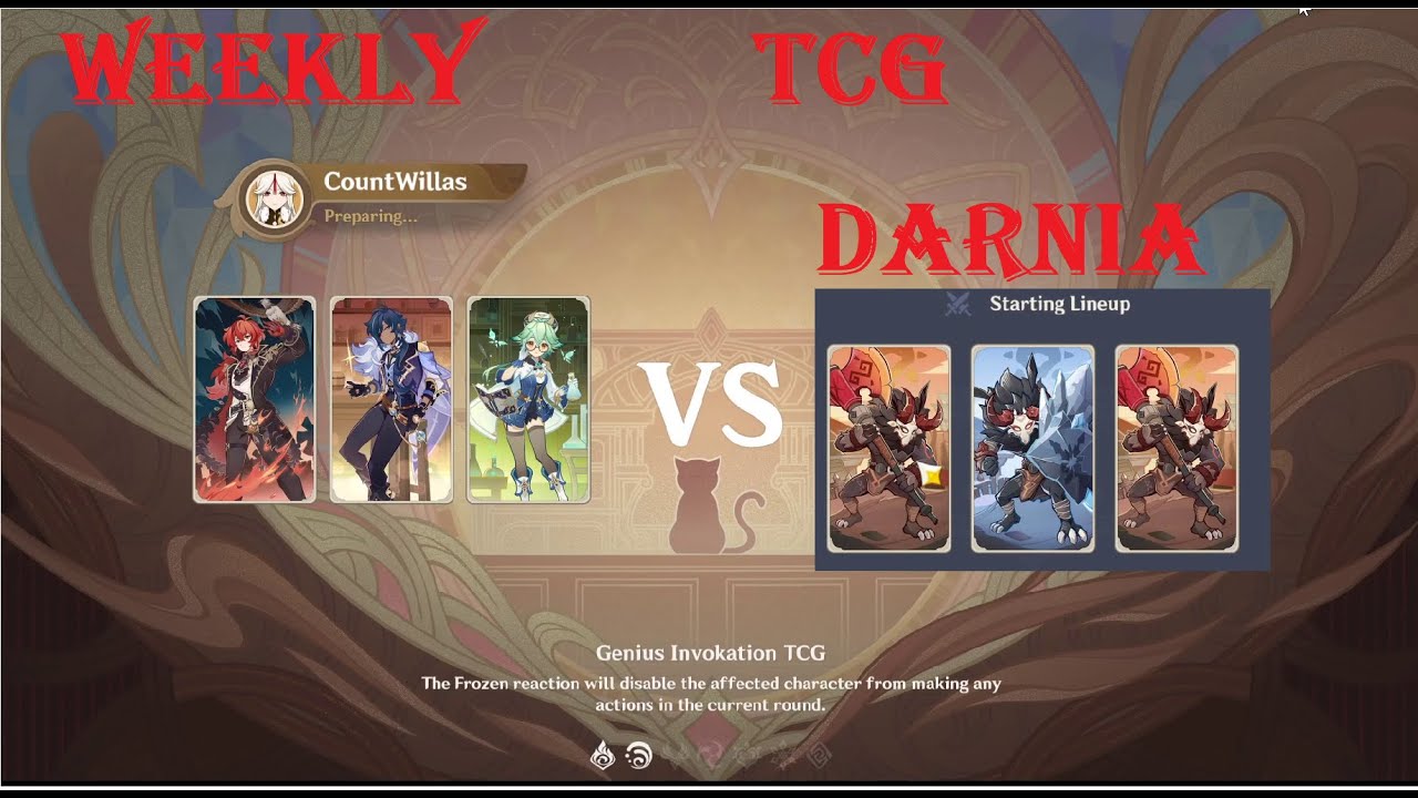 Genshin Impact weekly TCG 4-17-2023: Darnia - YouTube