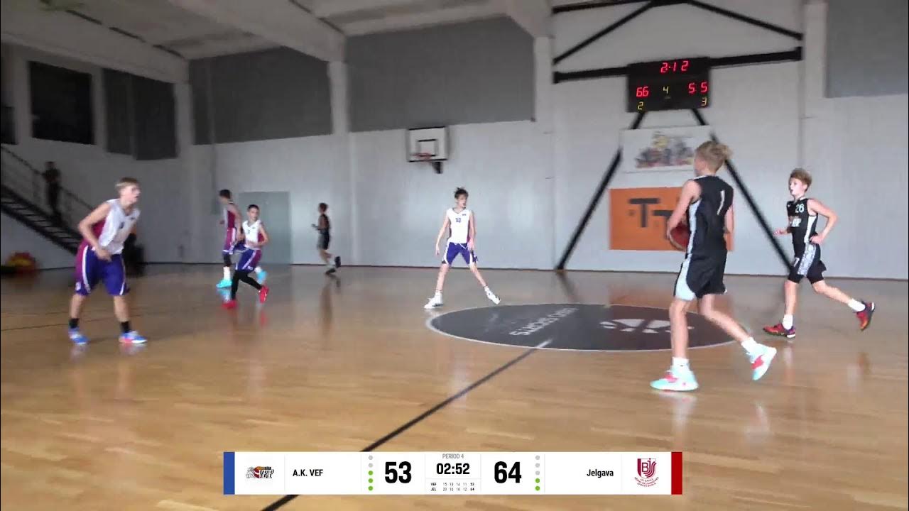 A.Kraukla VEF 2009 vs Jelgavas BJSS 2009 | BBBL U14 - YouTube