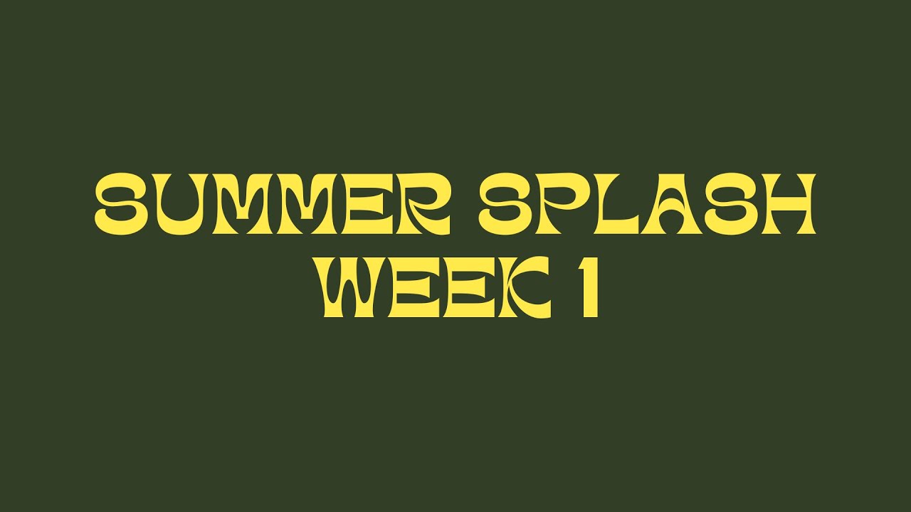 Jacksonville University's Summer Splash Week 1 - YouTube
