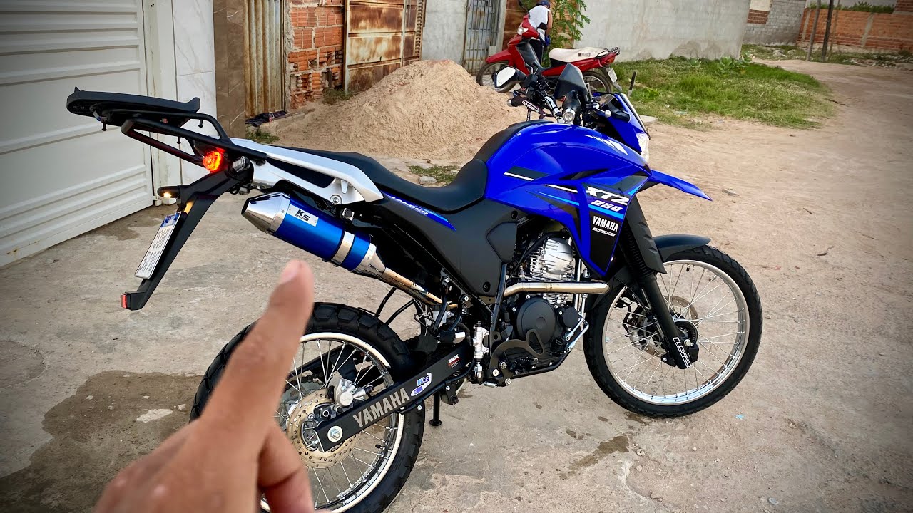 ROLÊ COM ESCAPE KS NA LANDER 250! - YouTube