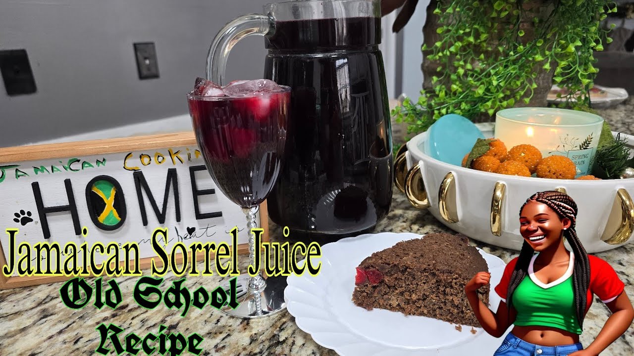 Authentic Jamaican Sorrel Drink | Dark, Rich & Flavorful REAL Sorrel ...