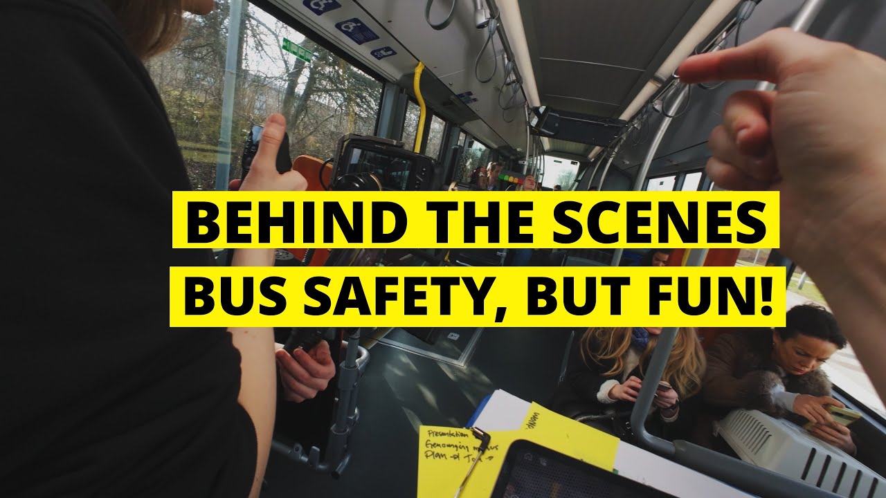 Behind the Scenes: Filming Fun Choreography on a Bus! - YouTube