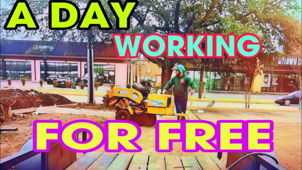 UN DIA TRABAJANDO GRATIS /// A DAY WORKING FOR FREE - YouTube
