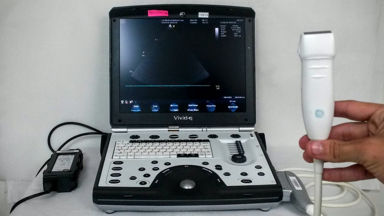 Used GE Vivid Q with a M4S-RS Cardiac Probe.mp4 - YouTube