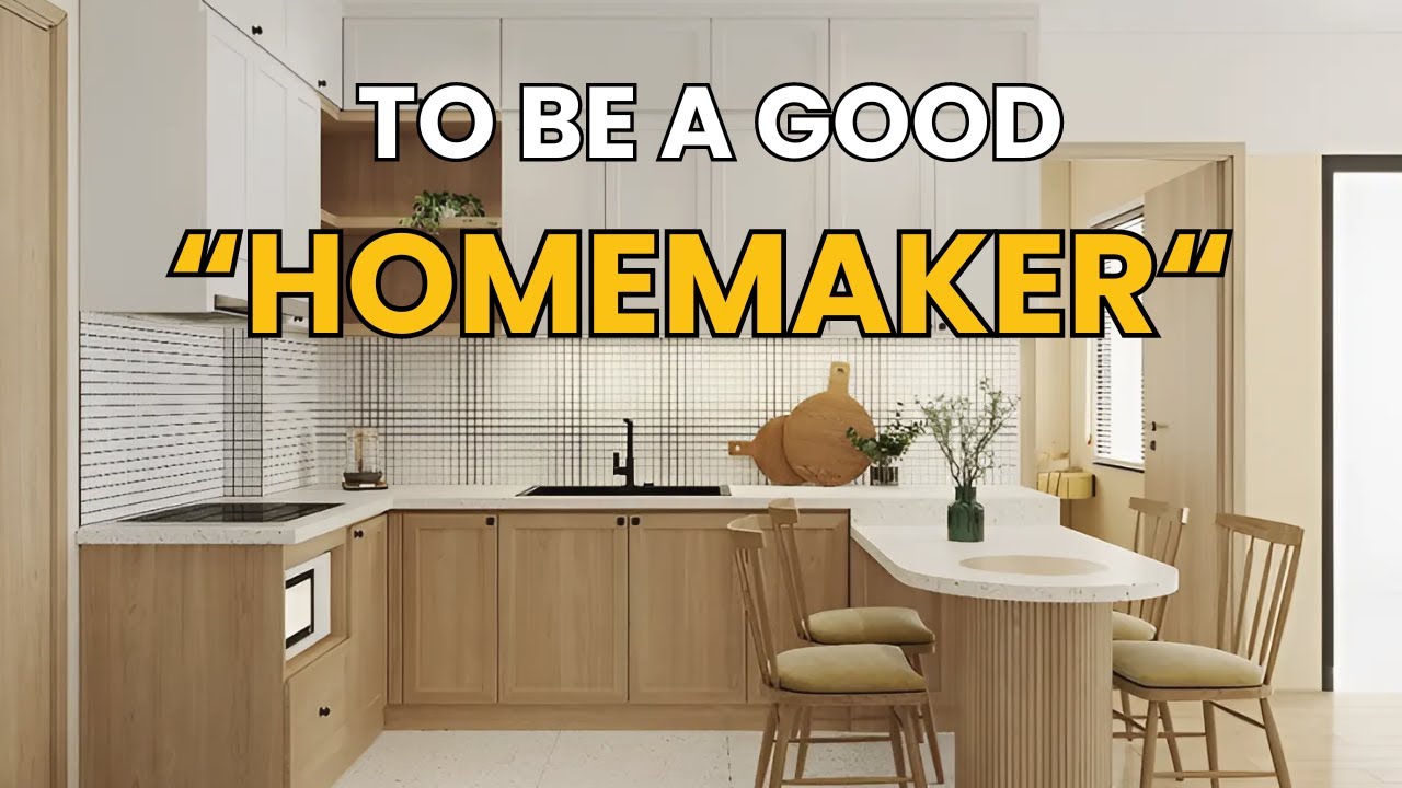 10 Useful Tips to Help You Become a GOOD HOMEMAKER - YouTube