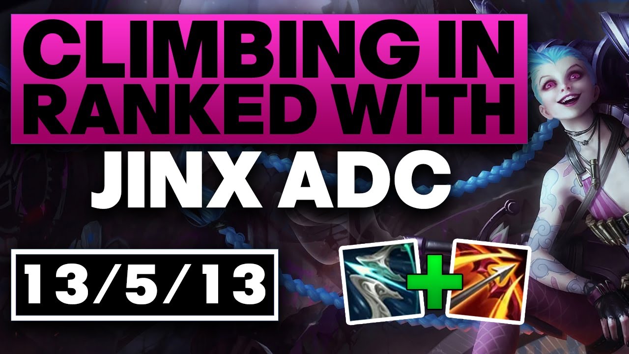 THIS IS HOW A MASTER PLAYS JINX - Jinx ADC Gameplay - YouTube