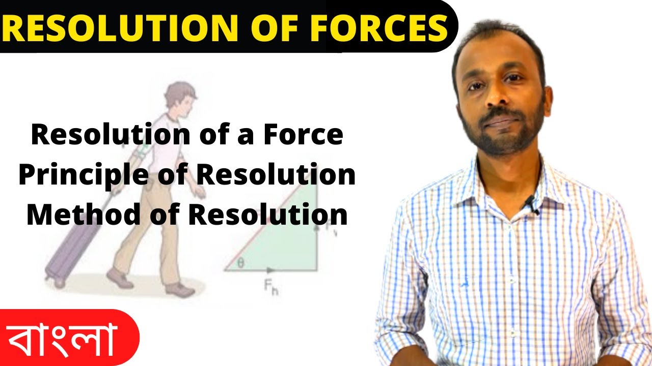 Resolution of a Force & Method of Resolution | Engineering Mechanics ...