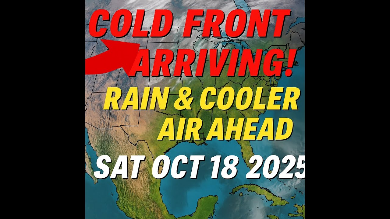 Cold Front Rolling In Get Ready For a Big Change! - YouTube