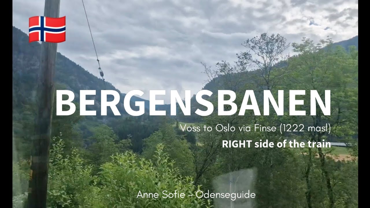 BERGENSBANEN - The Bergen Line from Voss to Oslo - YouTube
