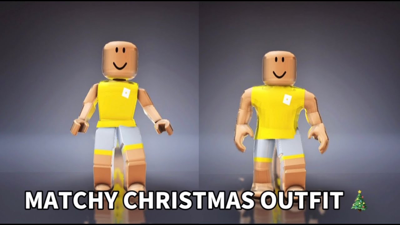 MATCHY CHRISTMAS AVATAR OUTFIT 🎄 | ROBLOX 2021 - YouTube
