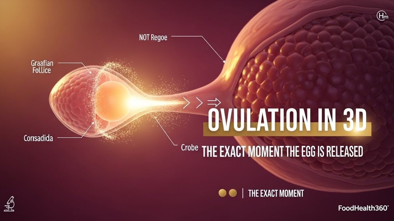 Ovulation in 3D: The Exact Moment the Egg Is Released (Doctor Explains ...