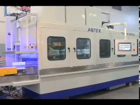 Abrasive Brush Deburring System for Fine Blanked Parts www.abtex.com ...