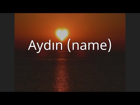 Aydın (name)