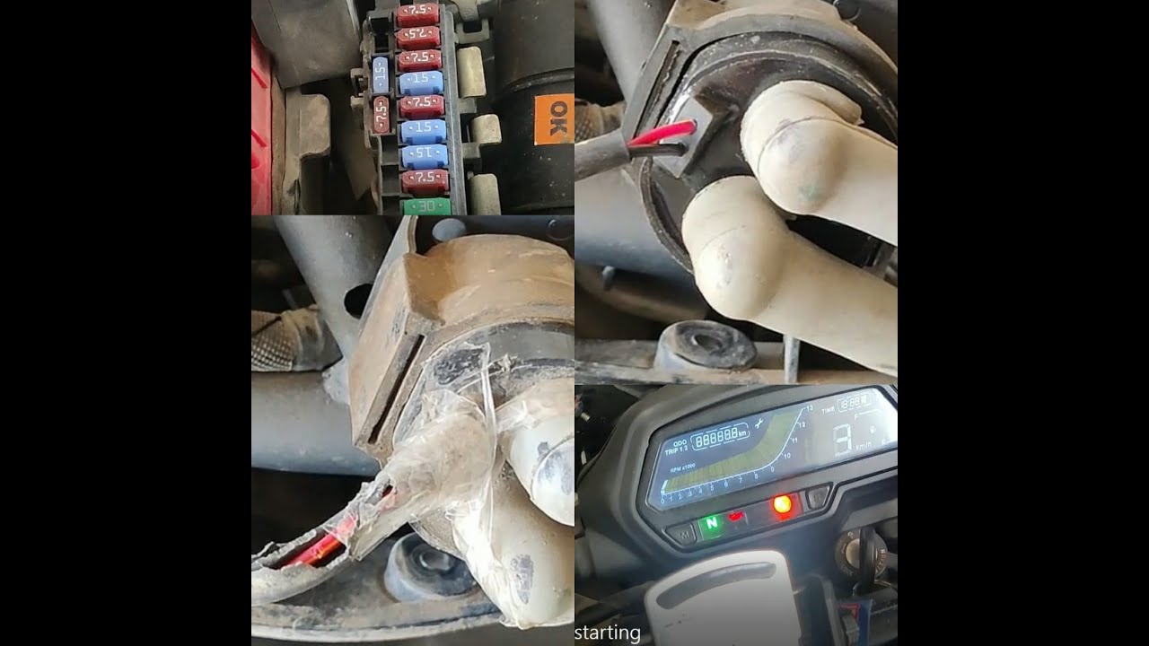 Dominar 400 start-up issue | Dominar Starter Relay Change - YouTube