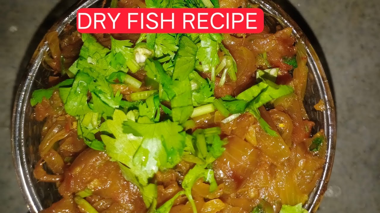 DRY FISH (SUKHI MACHLI). DRY FISH RECIPE. #dryfishrecipes - YouTube