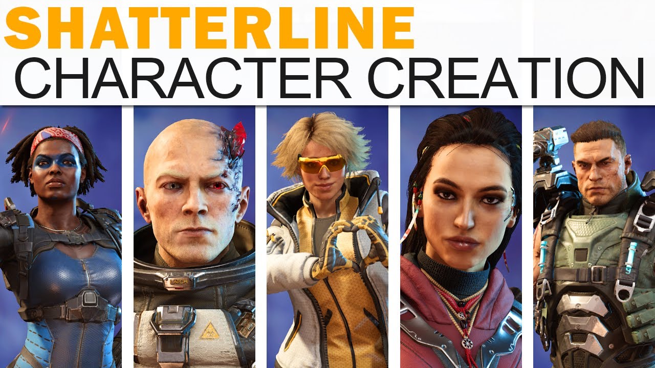 Shatterline Character Customization (All Operatives, Character ...