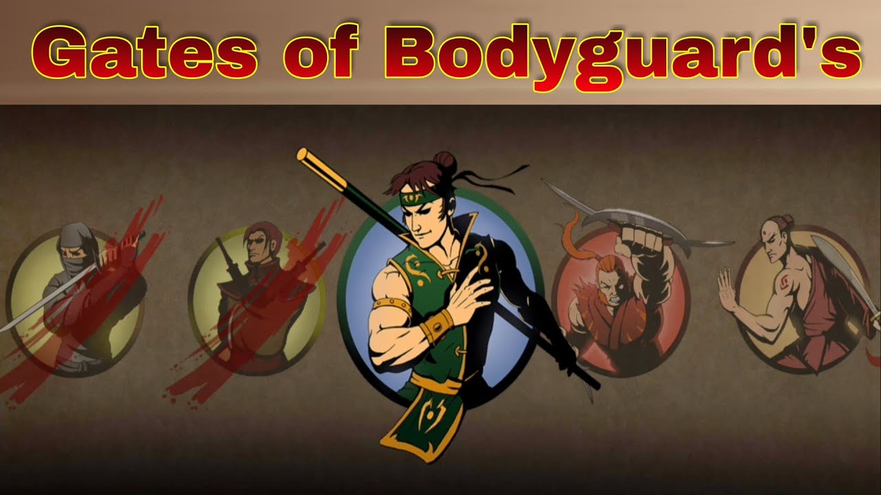 Shadow Fight 2 Gates of 30 Bodyguard's - YouTube