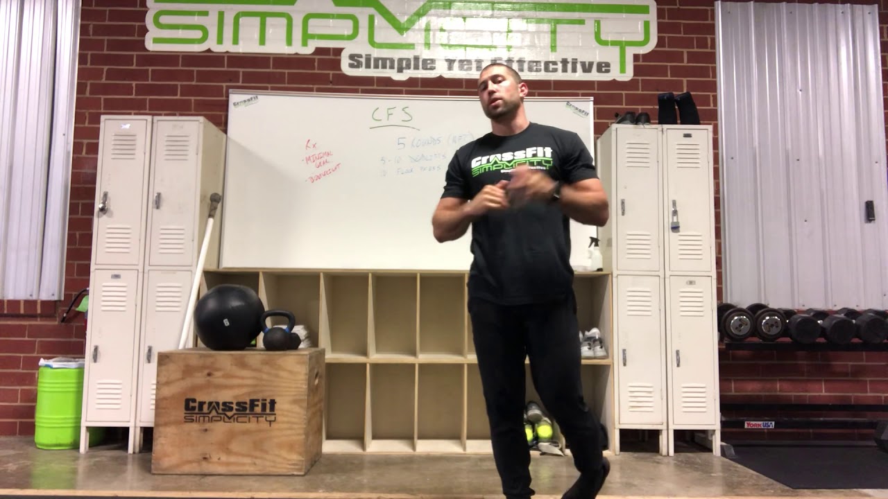 CrossFit Simplicity: WOD Brief Tuesday (5/26) - YouTube