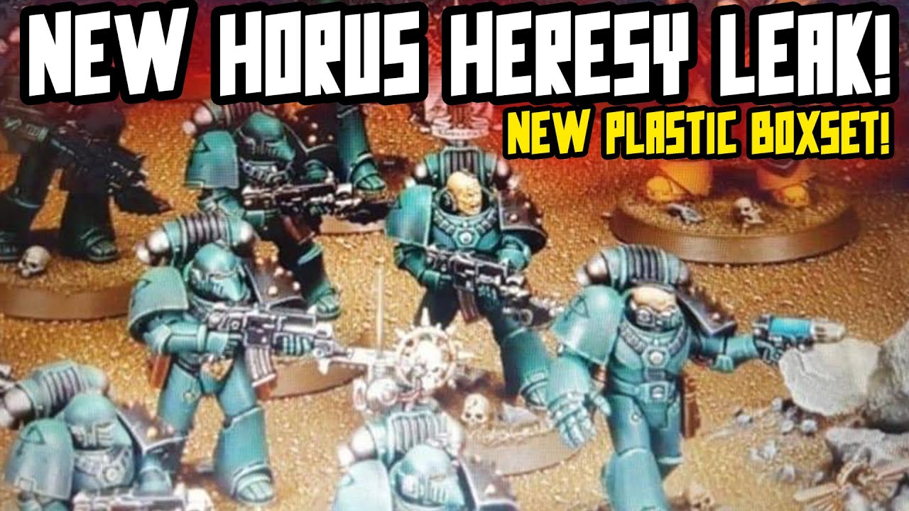 HORUS HERESY Plastic Boxset Leak! - YouTube