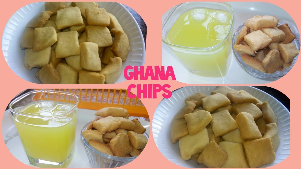 How To Make Ghana Chips Or Ghana Baked Chips - YouTube